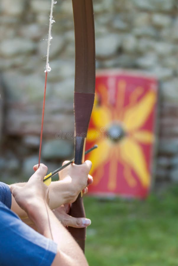 188 Side View Archer Bow Arrow Stock Photos - Free & Royalty-Free Stock ...