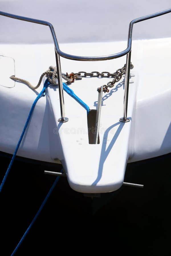 Bow of a boat stock photo. Image of luxurious, motorboat - 10607800