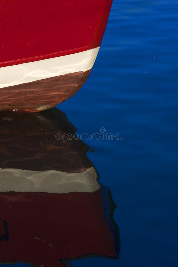 Bow of the boat stock image. Image of point, hull, travel - 10659101