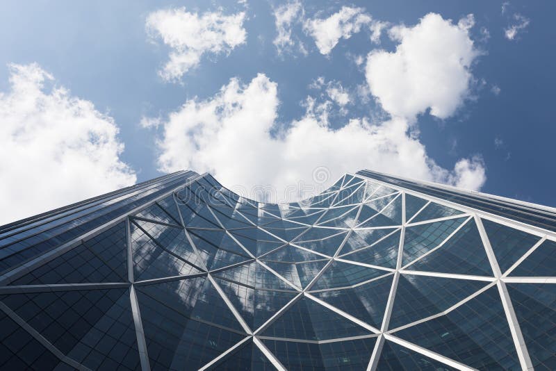 The Bow Building Skyscraper Editorial Photo - Image of downtown, oils ...