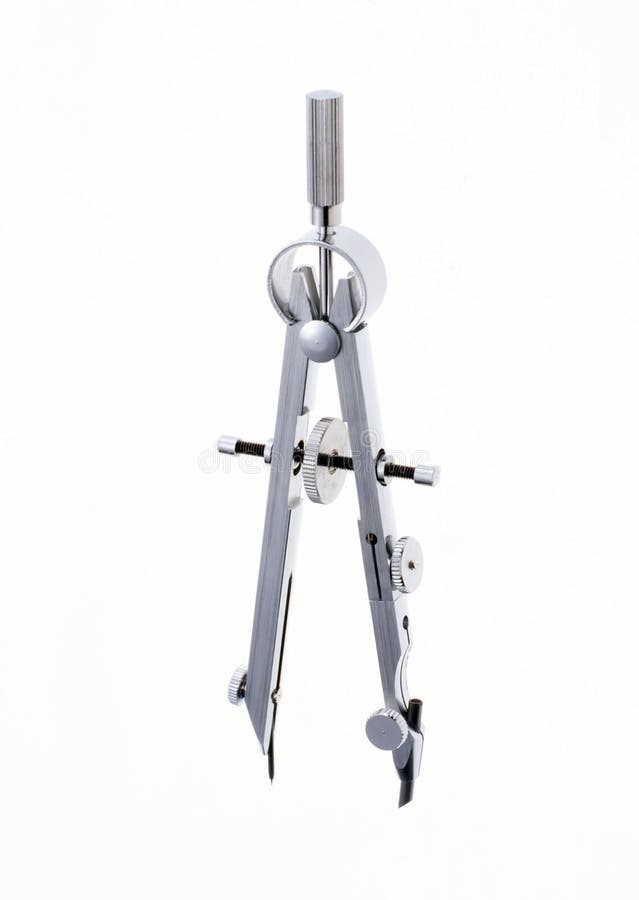 Drawing Compass stock image. Image of indoors, tool, single - 198165