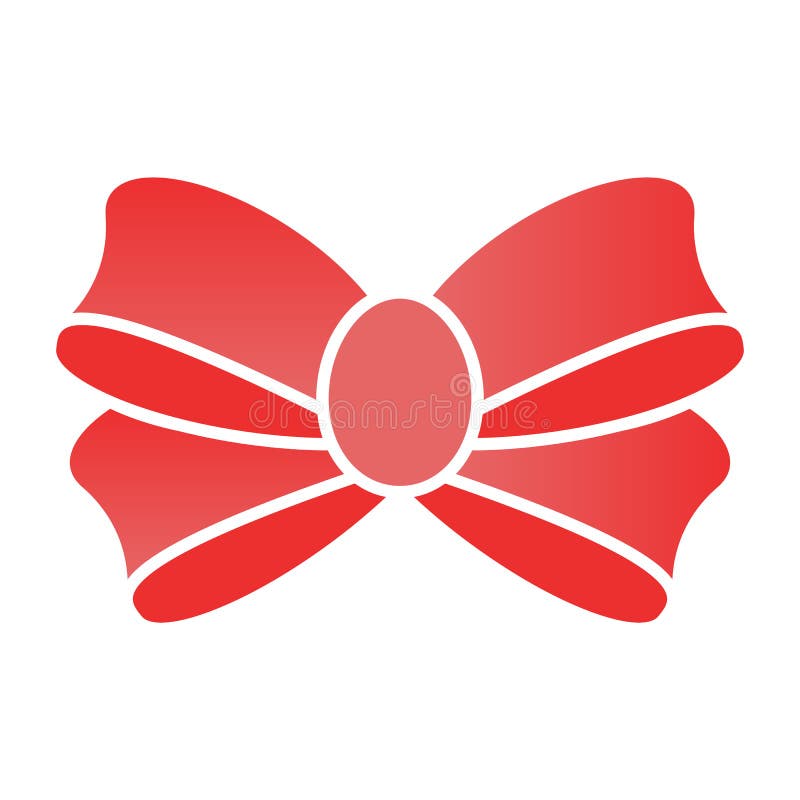 Bow for Gift Flat Icon. Knot Color Icons in Trendy Flat Style Stock ...