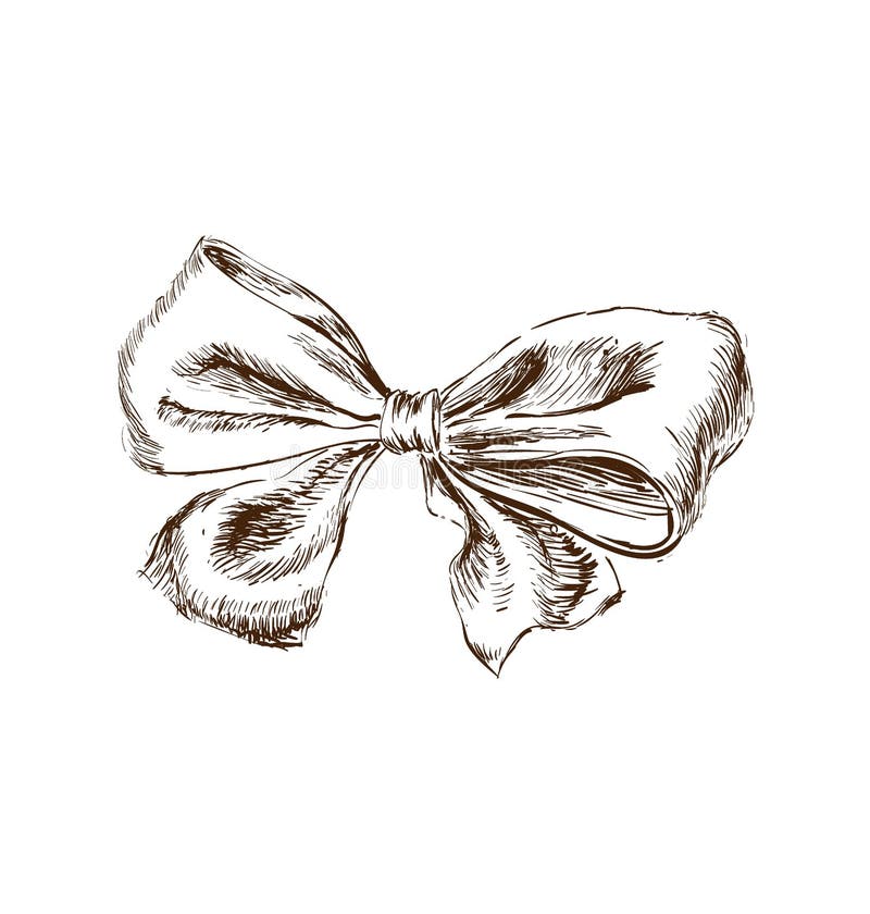 Bow Hand Drawn Vector Illustration Bow Hand Drawn Vector Illustration ...