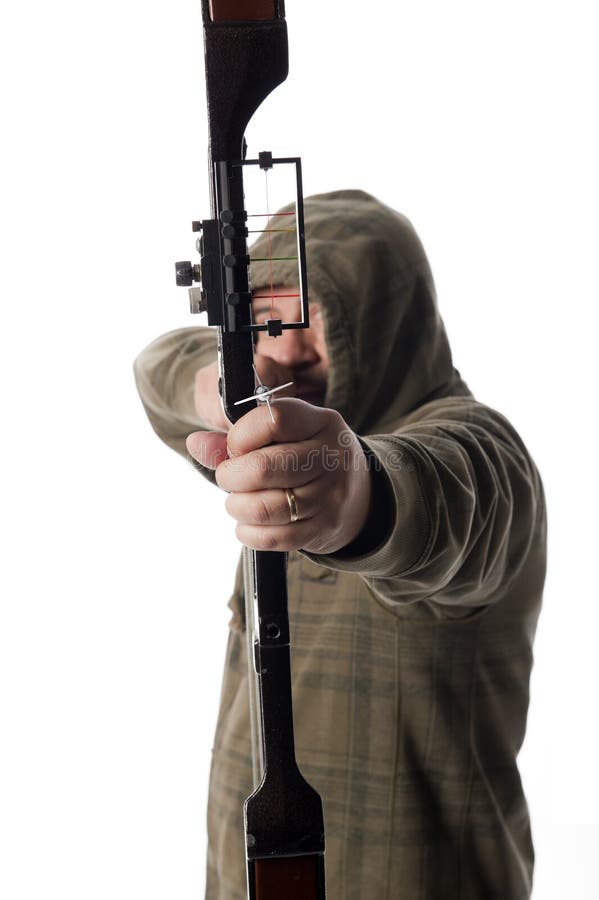 Hunter stock image. Image of hunter, accuracy, woods, steel - 2383331