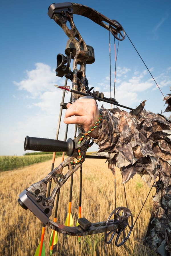 Bow hunter stock photo. Image of sportsman, person, hunter - 58105954
