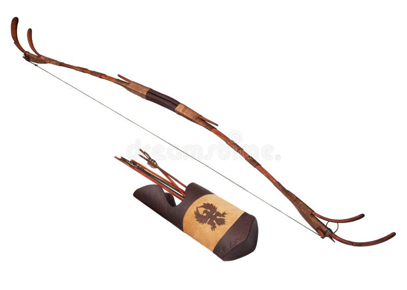 Antique quiver of arrows stock photo. Image of quiver - 41470896