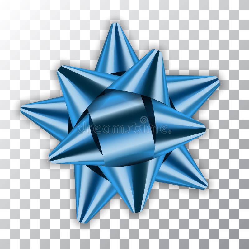 Bow Ribbon Christmas Vector Illustration Stock Vector - Illustration of ...