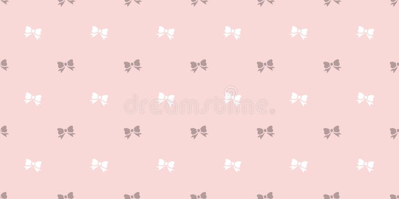 Bow Seamless Repeat Pattern Background Stock Vector - Illustration of ...