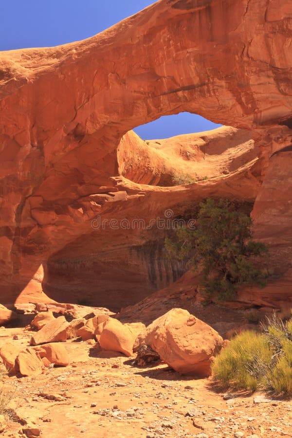 Bow Tie Arch Wide stock photo. Image of southwest, states - 28241072