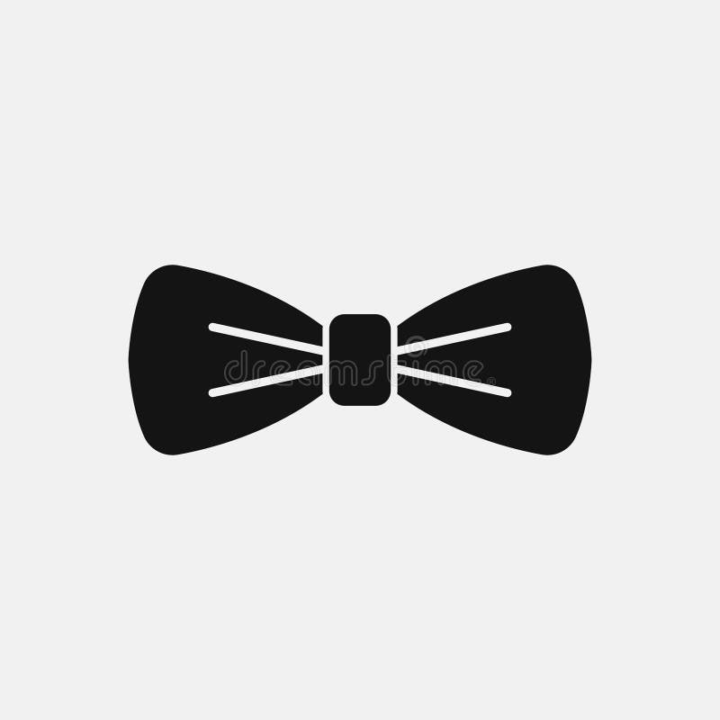 Bow Tie Icon Logo Design. Simple Flat Vector Illustration Stock Vector ...