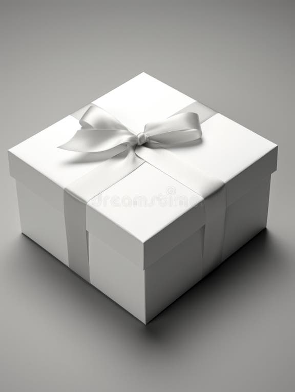 White Gift Box stock image. Image of enjoyment, candy - 366014521