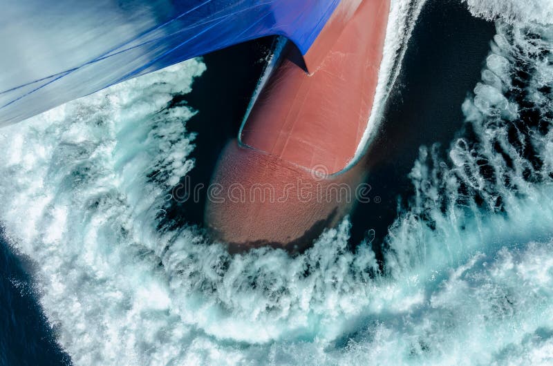 Bow stock photo. Image of blue, water, ocean, wave, seethe - 99741948