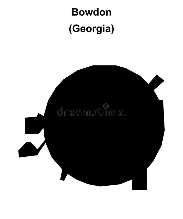 Bowdon Outline Map Stock Illustrations – 3 Bowdon Outline Map Stock ...