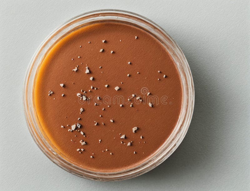 A Bowl of Brown Food with a Lot of Salt on it Stock Image - Image of ...