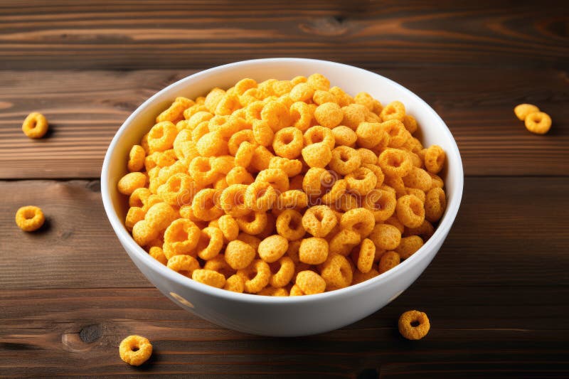 A Bowl of Crispy Cornflakes for Breakfast. AI Generated Stock ...