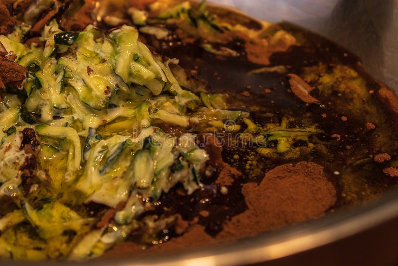 A Bowl of Different Ingredients Mixed Together Stock Photo - Image of ...