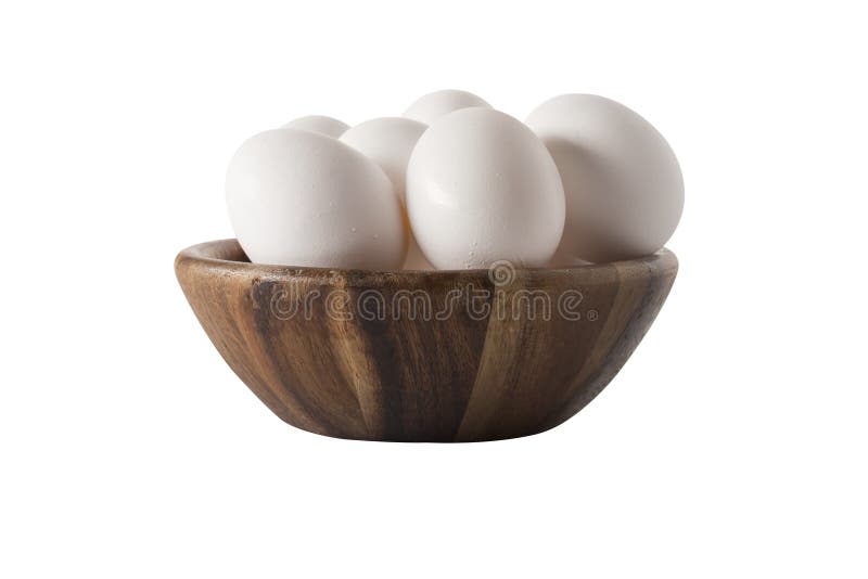 Bowl of Eggs - Side View stock image. Image of jumbo - 71945299