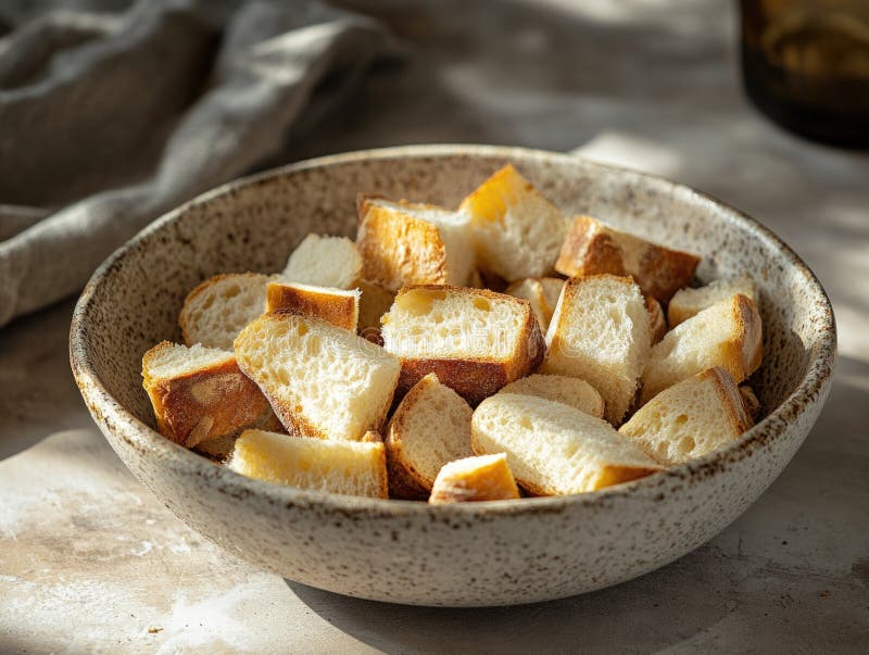 Bread on Table stock image. Image of rustic, meal, dining - 385278331