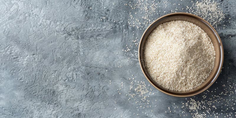 A Bowl Filled with Rice on a Table, Suitable for Food and Cooking ...
