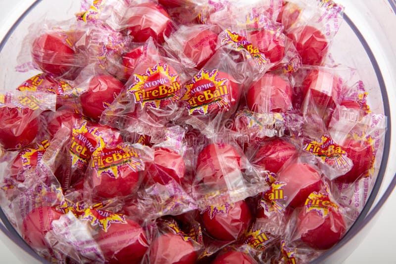 Bowl of Fire Balls editorial image. Image of green, traditional - 145145455