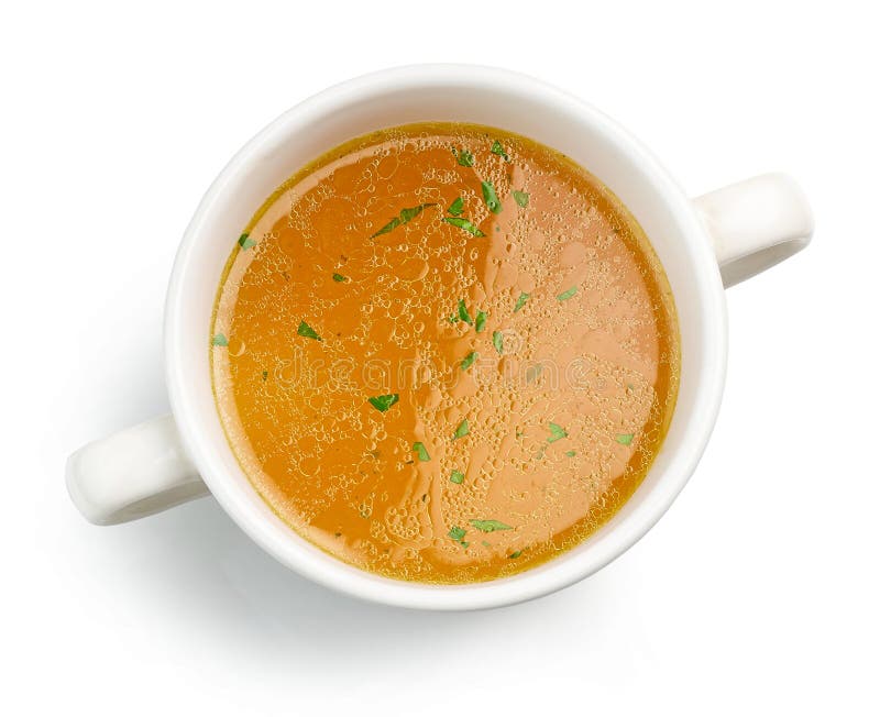 Bowl of Fresh Chicken Broth Stock Image - Image of liquid, bowl: 239344469