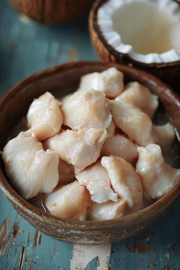 Raw Cod Fish Chunks Stock Photos - Free & Royalty-Free Stock Photos ...