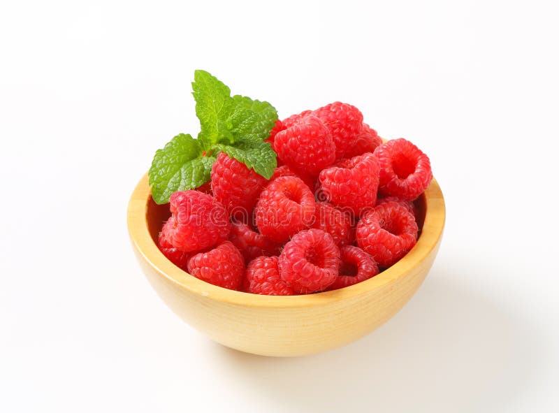 Bowl of fresh raspberries stock photo. Image of healthy - 56729526