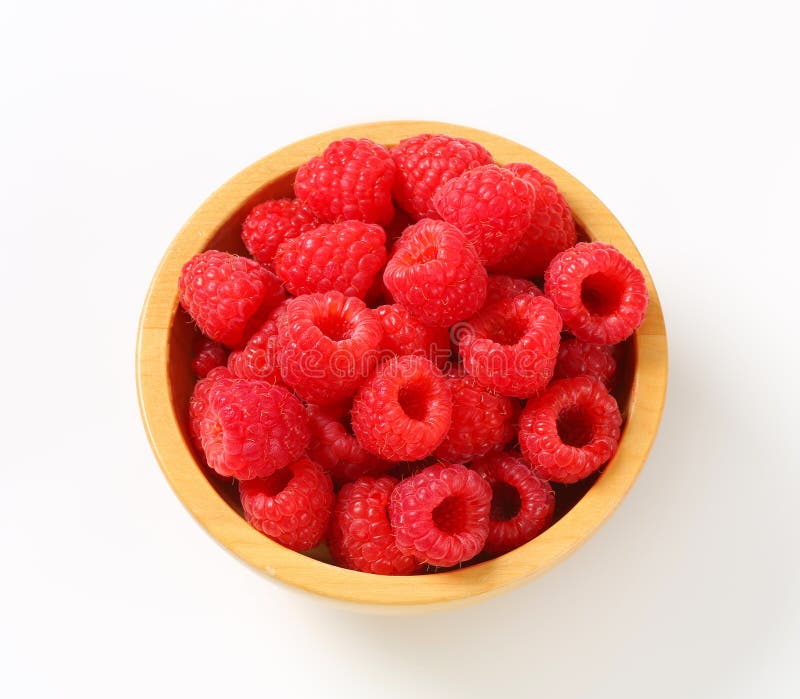 Bowl of fresh raspberries stock photo. Image of fresh - 56729570