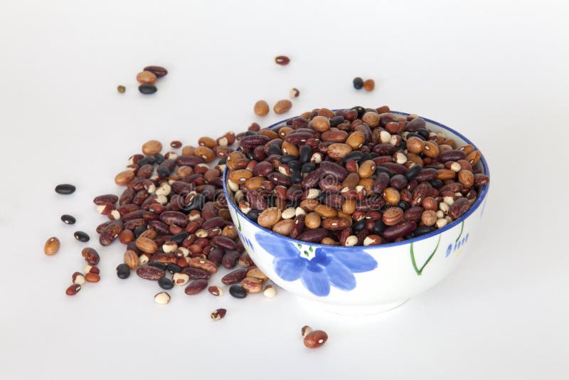 A bowl full of beans stock photo. Image of bowl, feeding - 38855870