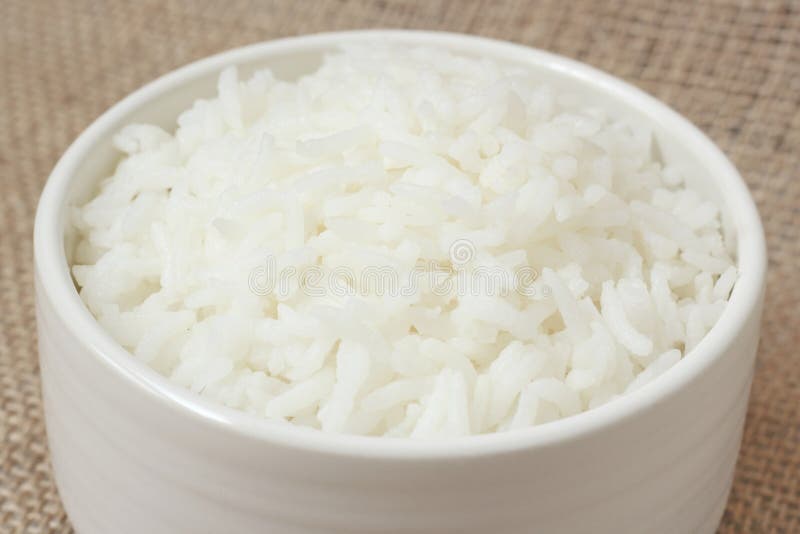 Bowl full of rice stock image. Image of cuisine, healthy - 64172509
