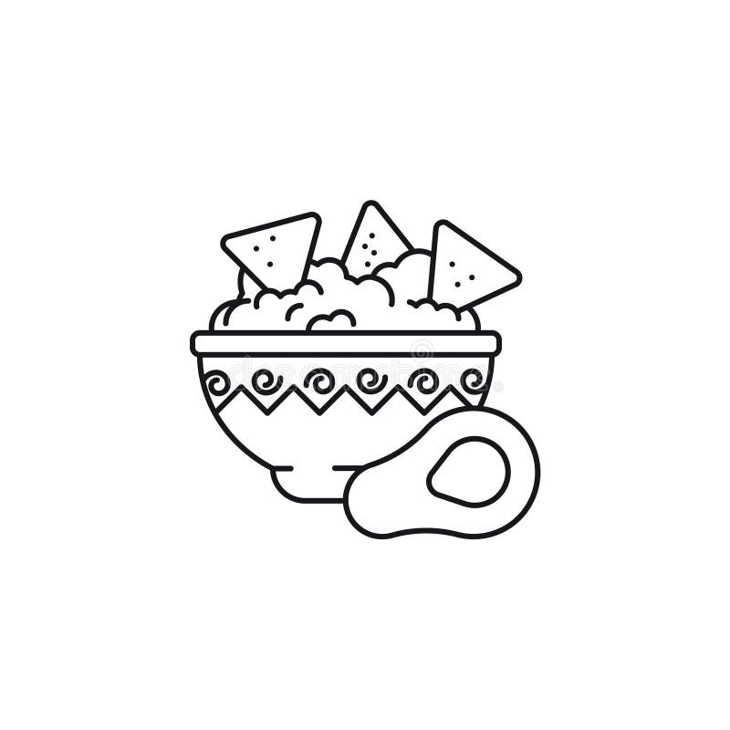 Corn Chips Clipart Black