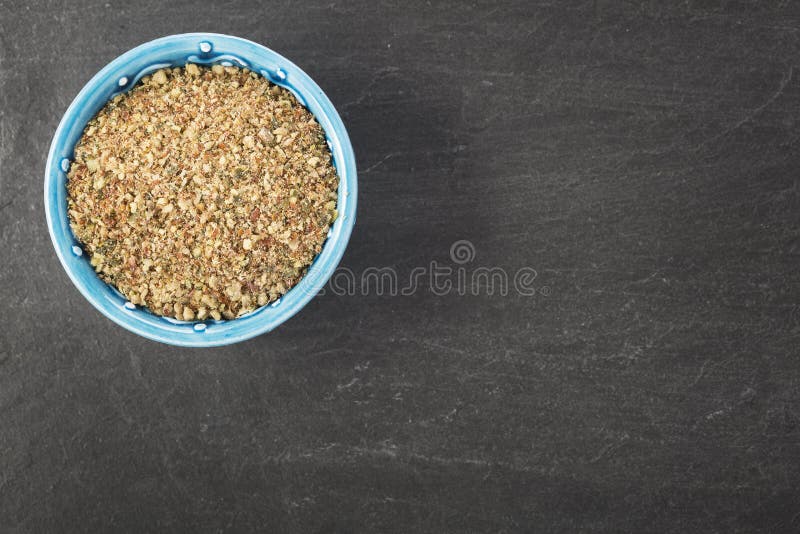 Bowl of Healthy Ground Nut Mix Stock Photo - Image of ingredient ...