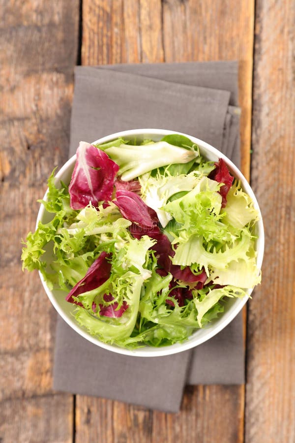 Bowl of lettuce stock photo. Image of healthy, vegetable - 180771530