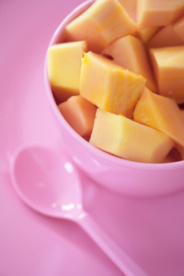Bowl of mango stock photo. Image of saludable, pink, mango - 9230750