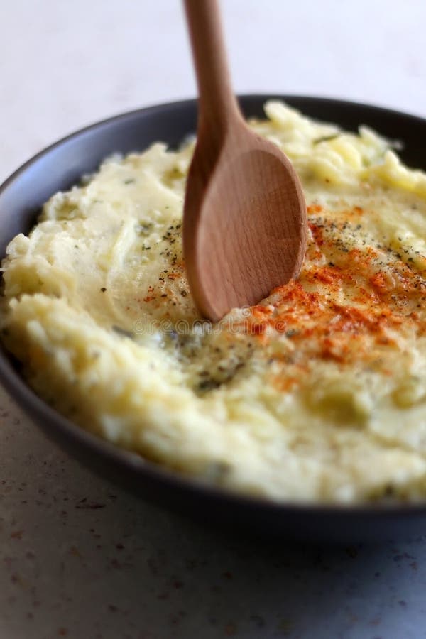 Mashed Potatoes stock image. Image of mashed, cooking - 159432421