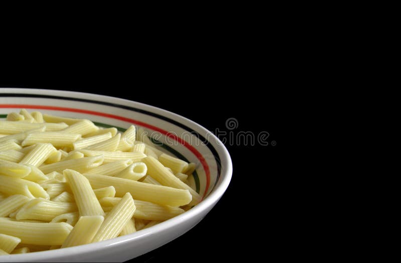 Bowl of Pasta stock image. Image of starch, cooking, spaghetti - 57593