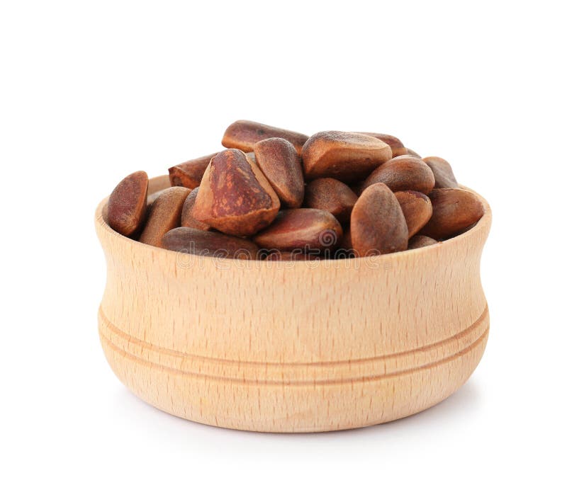 Bowl with pine nuts stock image. Image of ingredient - 135115803