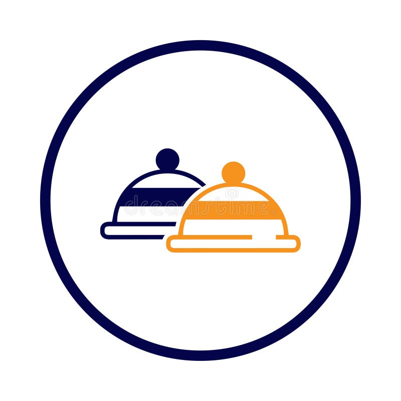 Bowl, Pot, Plate, Food, Bowl Hot Plate with Food Icon Stock Vector ...