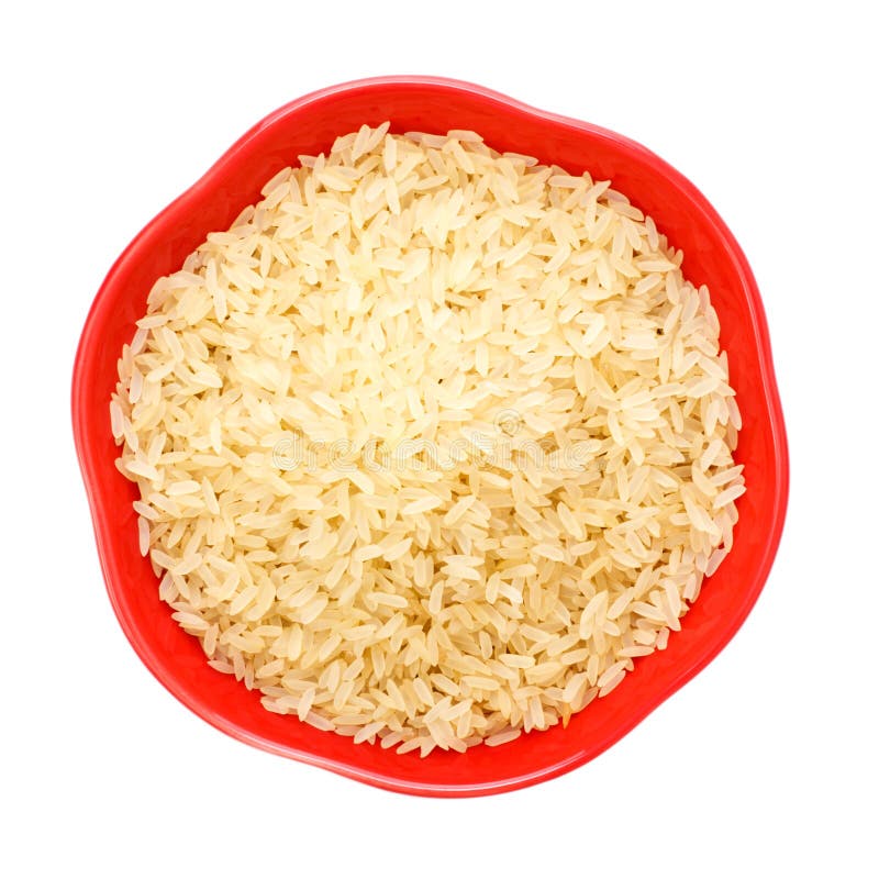 Bowl of Raw Rice stock image. Image of asia, cereal, chinese - 18313765