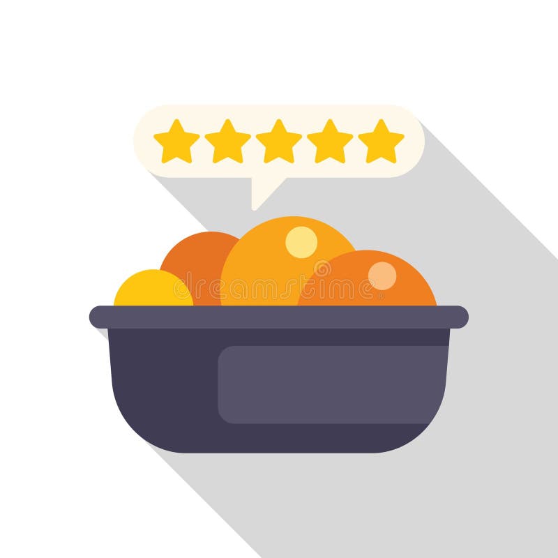 Bowl Receiving Five Star Feedback Rating Customer Satisfaction Stock ...