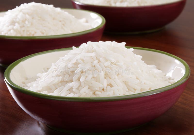 Bowl of rice stock image. Image of health, staple, bowl - 958383
