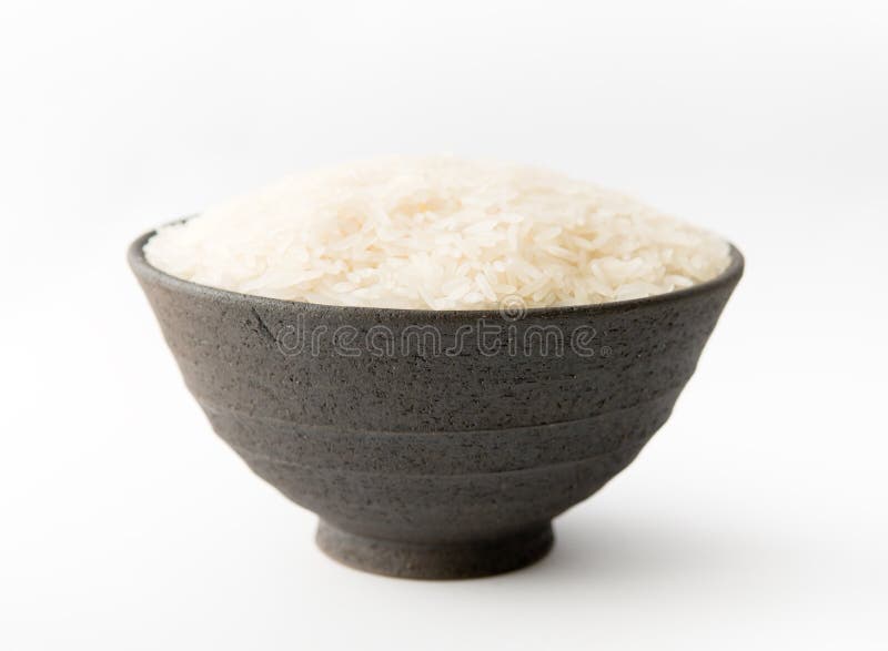 Bowl of Rice stock image. Image of bowl, long, rice, food - 7583897