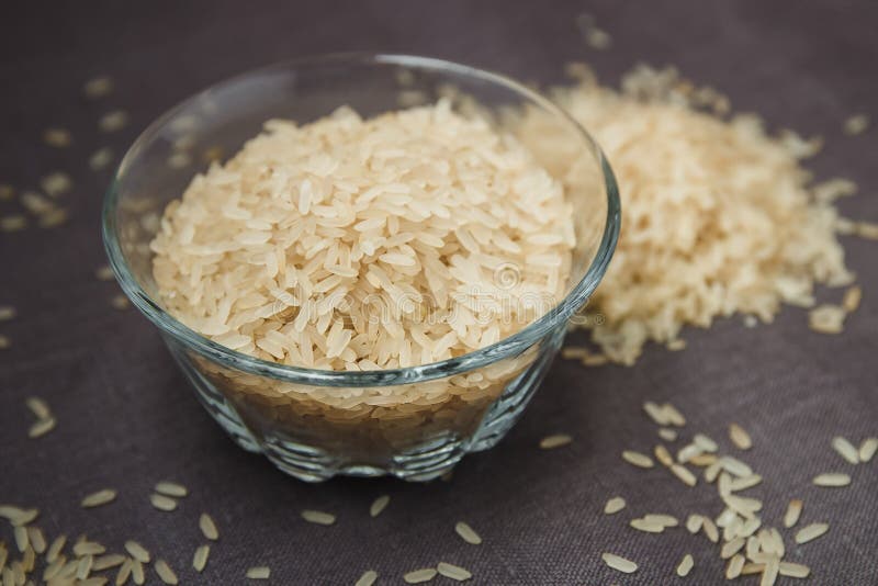 Bowl of Rice on Gray Surface Stock Photo - Image of dinner, farm: 84706302