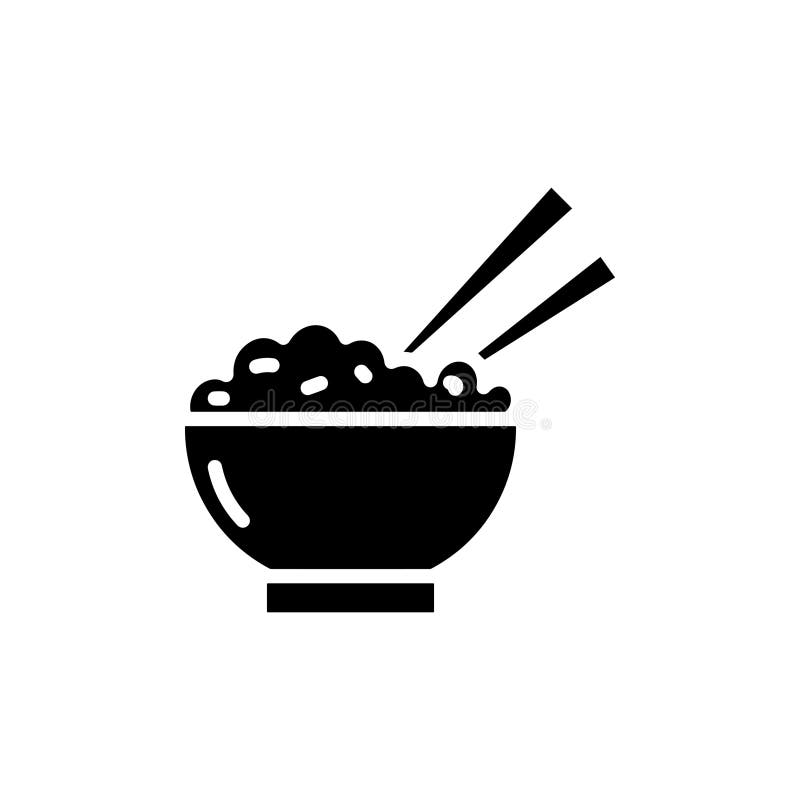 Rice Icon Set Hand Drawn Doodle Icons Stock Vector - Illustration of ...