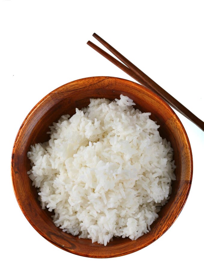 Bowl of rice stock photo. Image of food, rice, coloured - 1157580