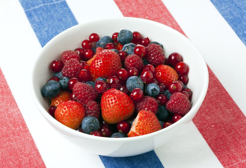 A Bowl of Ripe and Fresh Berry Fruit Stock Image - Image of bowl, ripe ...