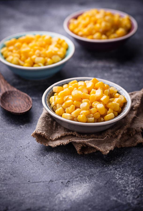 Bowl of a sweet corn stock photo. Image of fresh, product - 108753754