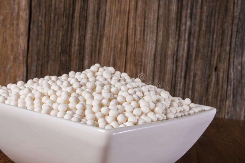 Bowl of tapioca, stock image. Image of nature, pudding - 49682231