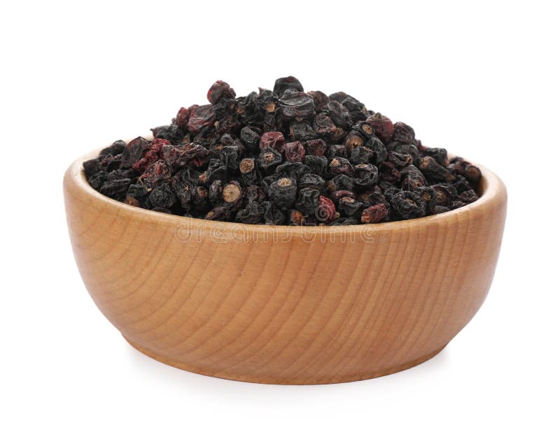 Bowl of Tasty Dried Currants on White Background Stock Photo - Image of ...