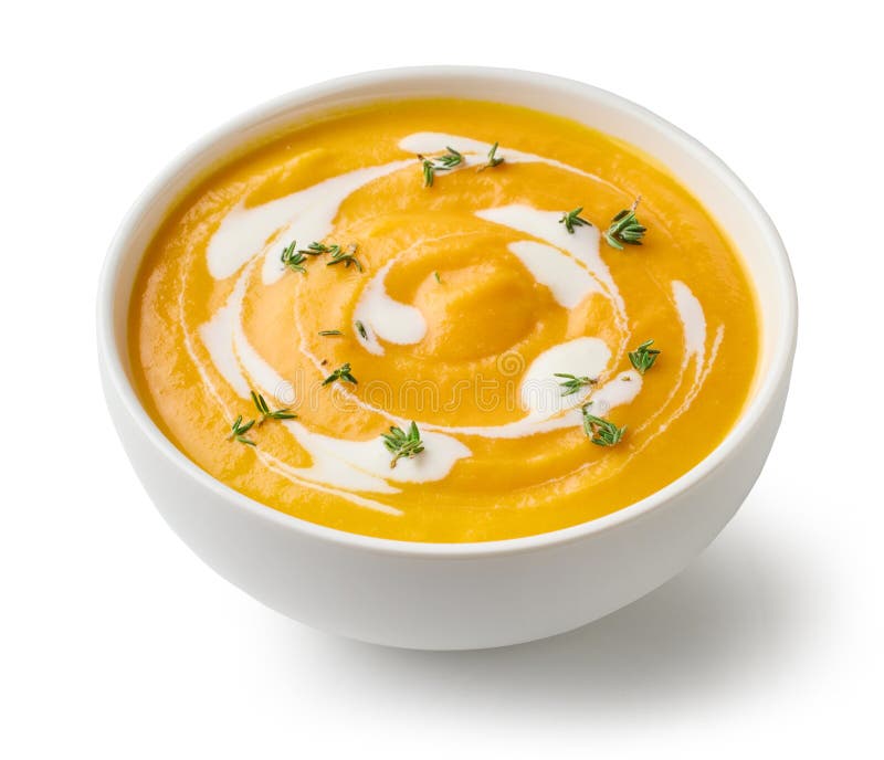 Bowl of Vegetable Cream Soup Stock Image - Image of lunch, meal: 267732901